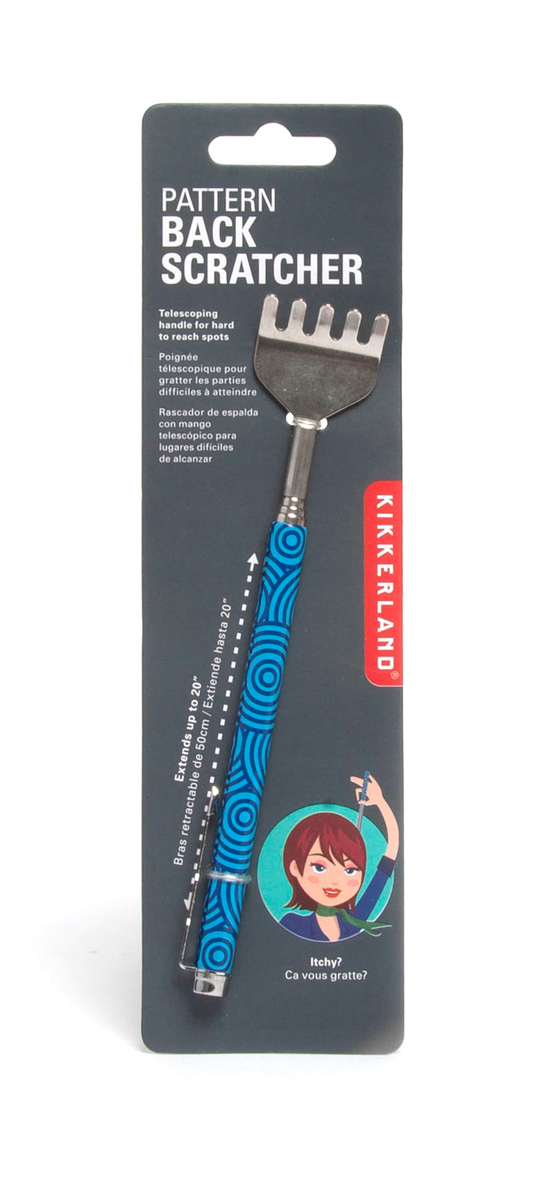 Pattern Back Scratcher – Kikkerland Design Inc