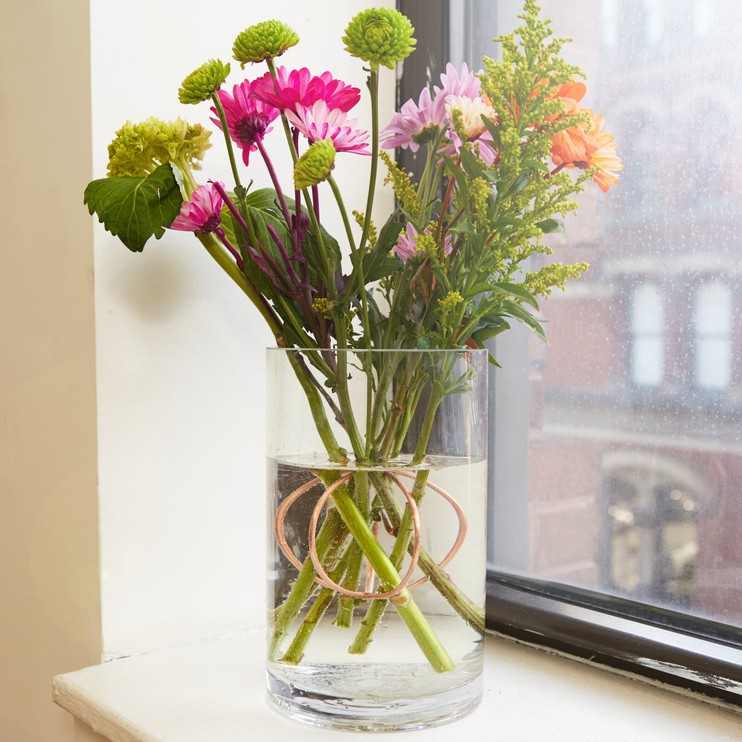 Copper Flower Frog – Kikkerland Design Inc