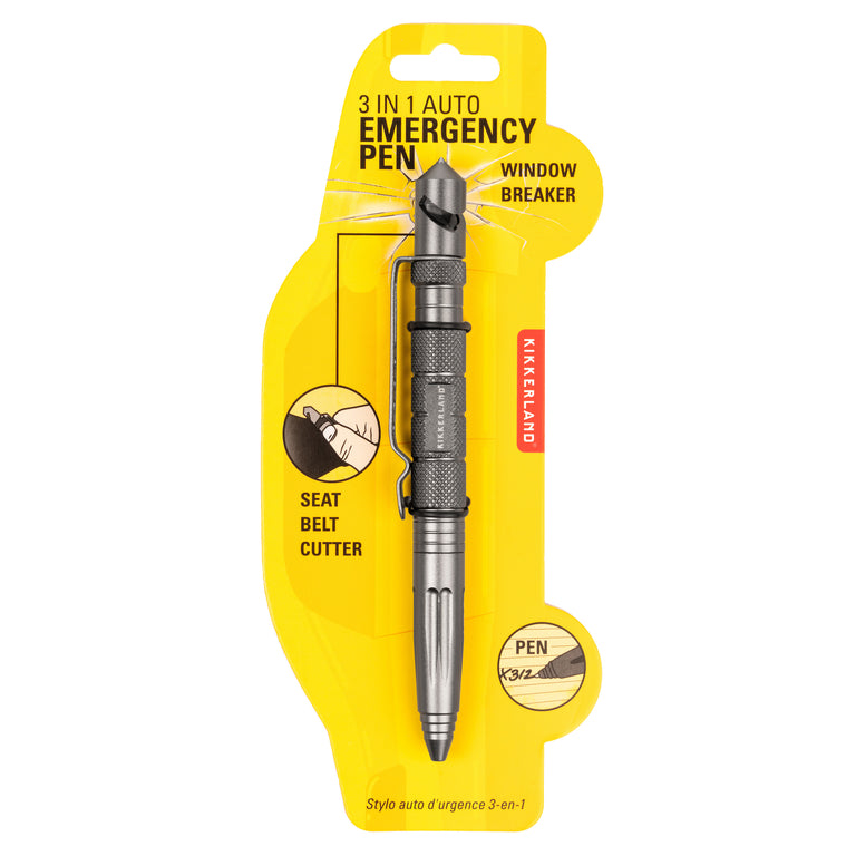 3-In-1 Auto Emergency Pen – Kikkerland Design Inc
