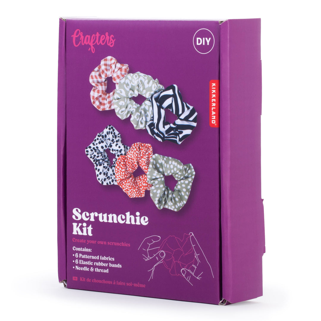 Crafters DIY Scrunchie Kit – Kikkerland Design Inc