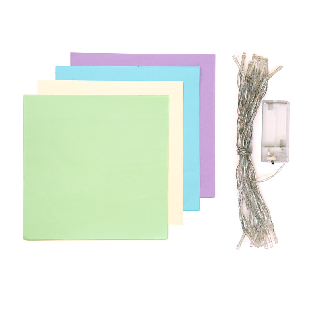 Crafter's Make Your Own Origami String Lights – Kikkerland Design Inc
