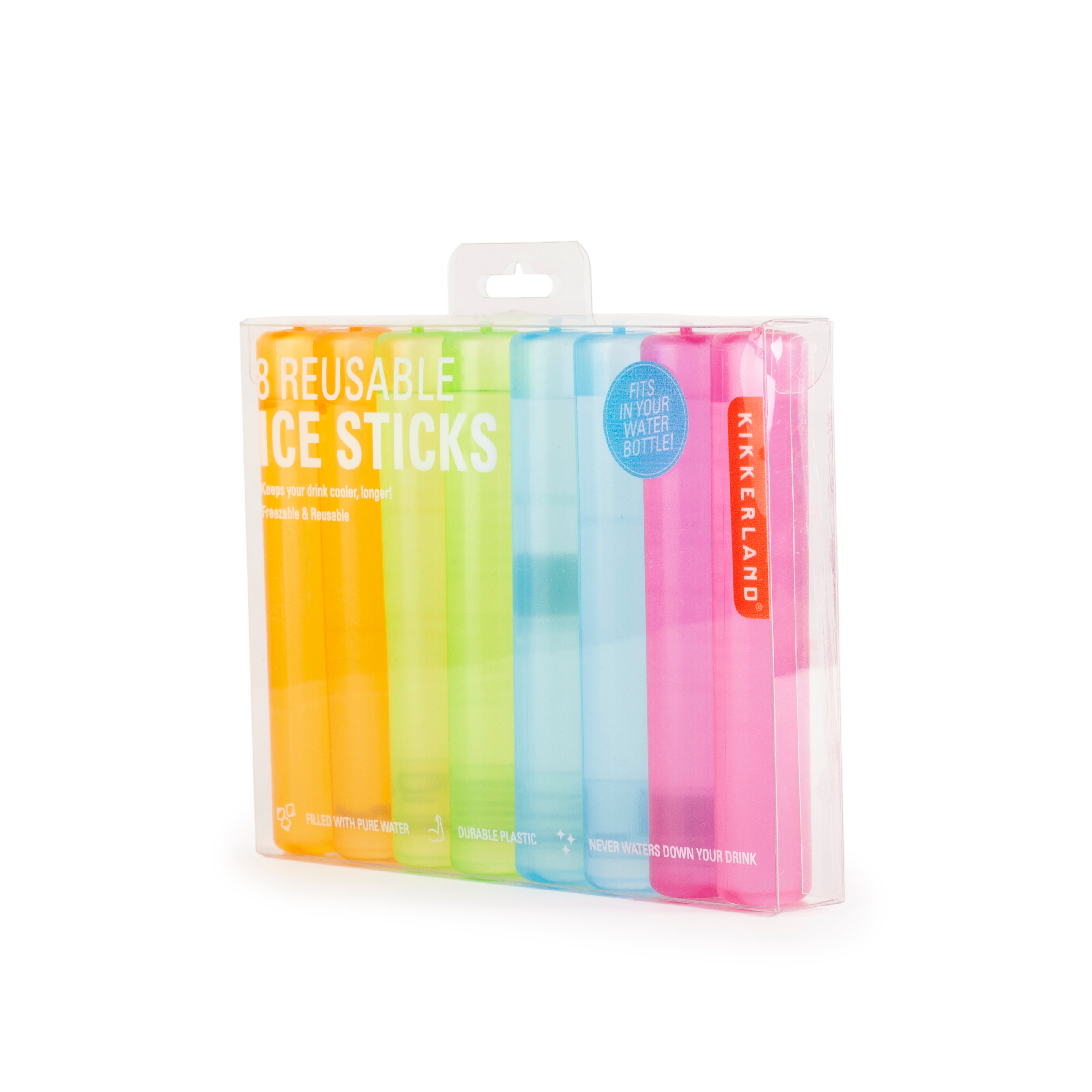 8 Reusable Ice Sticks – Kikkerland Design Inc