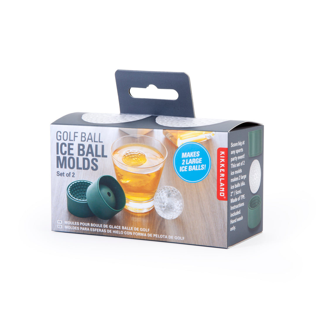 Golf Ball Ice Ball Molds – Kikkerland Design Inc