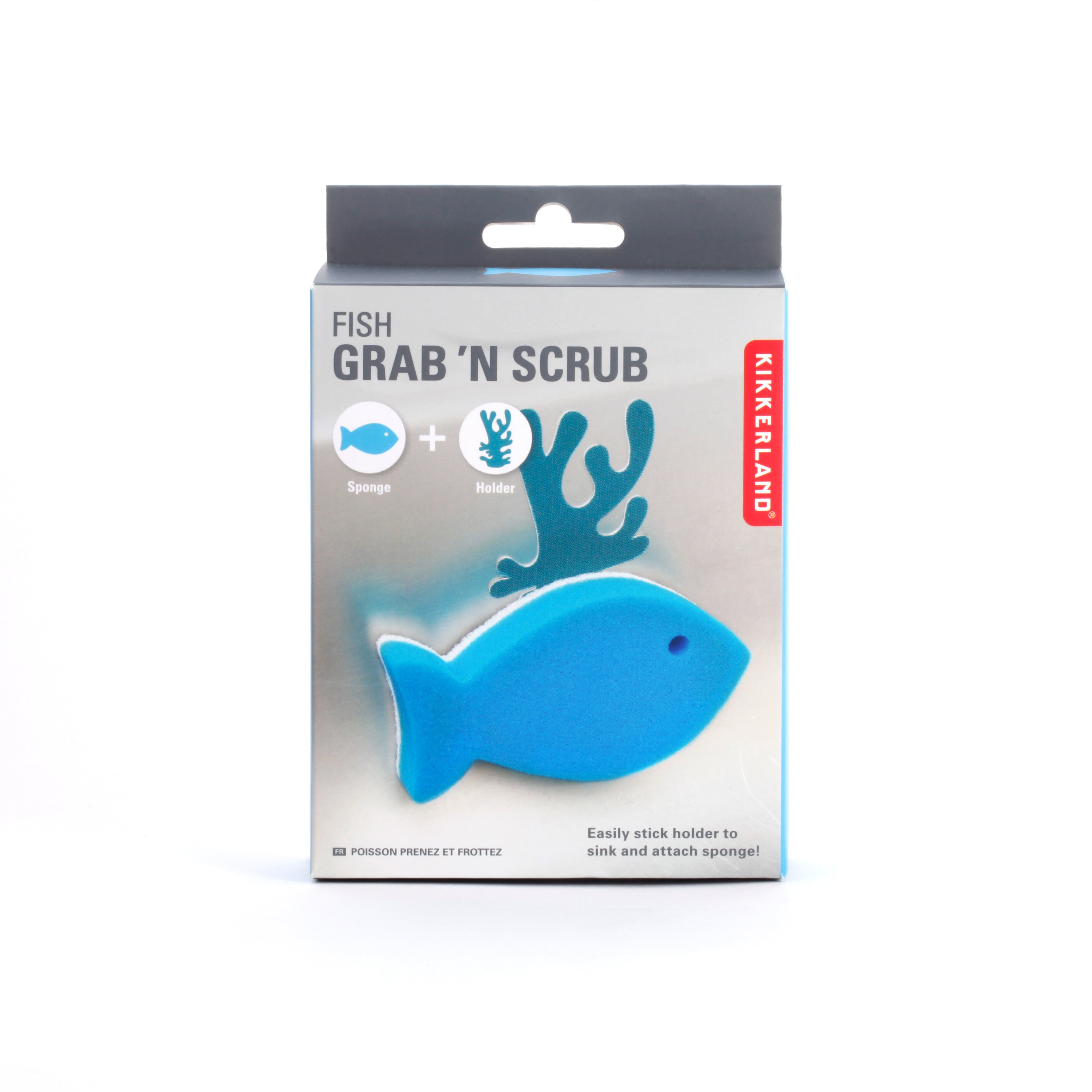 Fish Grab 'N Scrub – Kikkerland Design Inc
