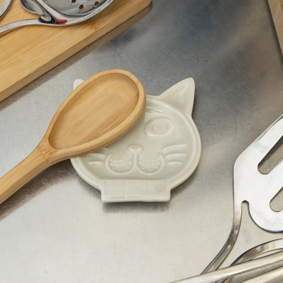 Cat Spoon Rest – Kikkerland Design Inc