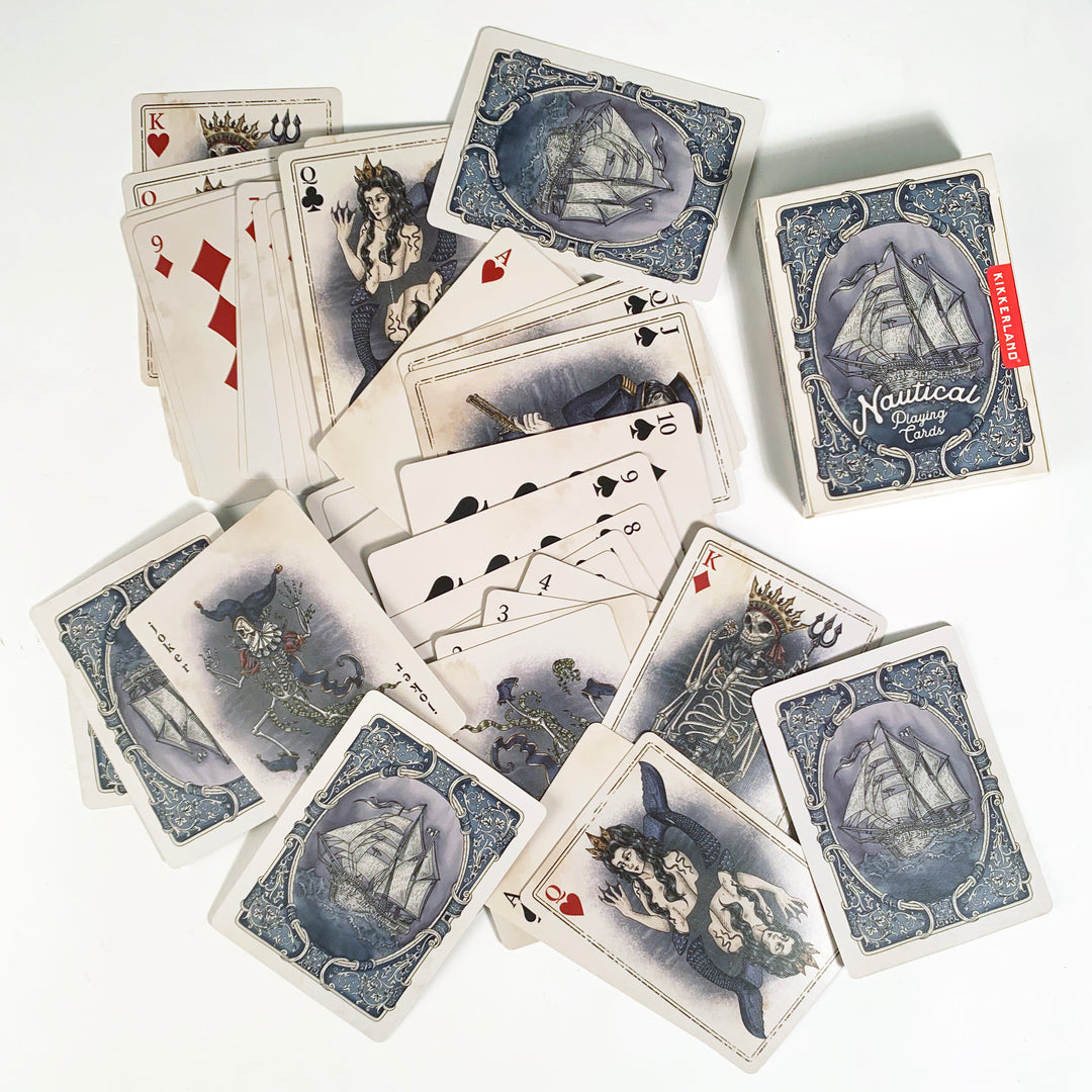 Nautical Playing Cards – Kikkerland Design Inc