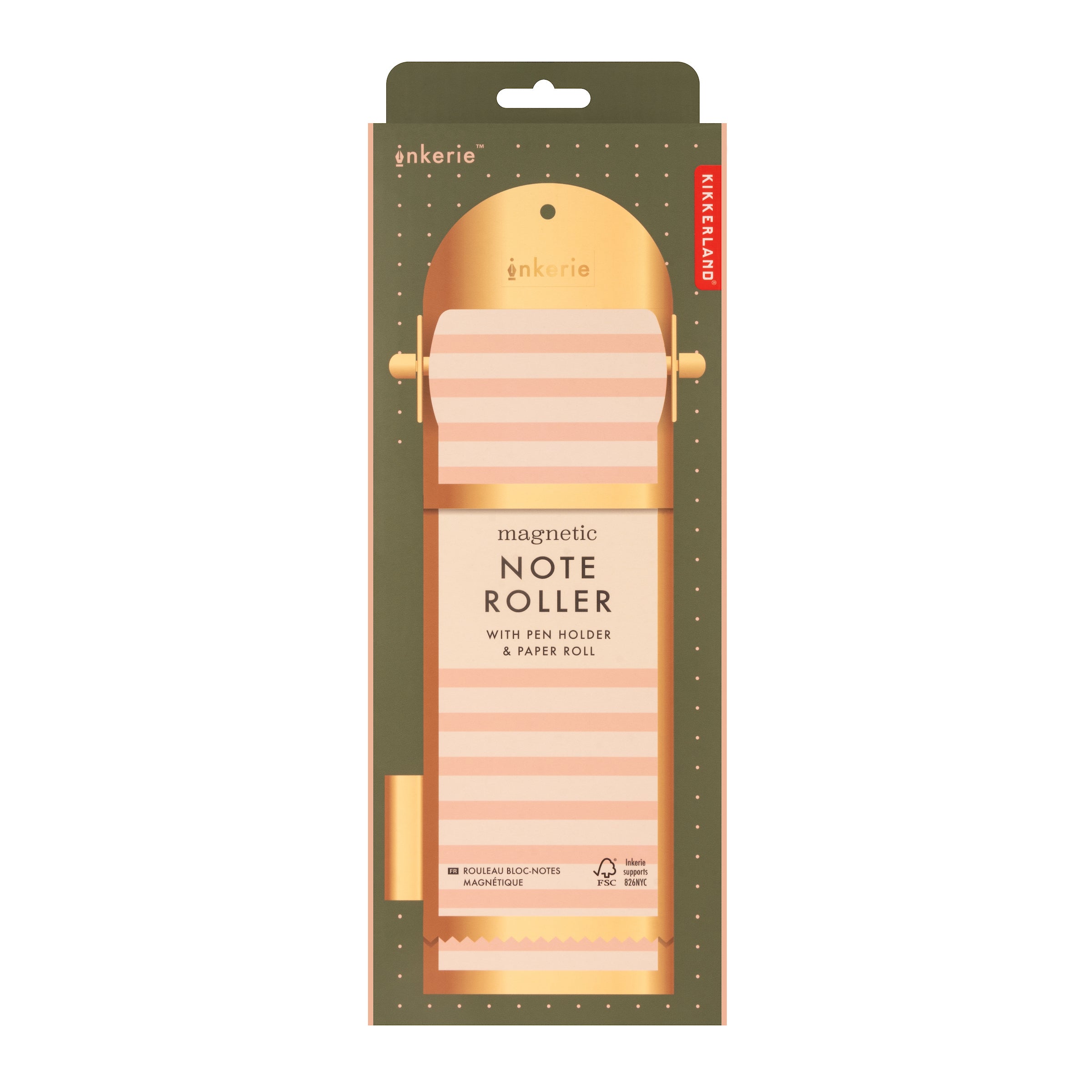 Inkerie Magnetic Note Roller – Kikkerland Design Inc