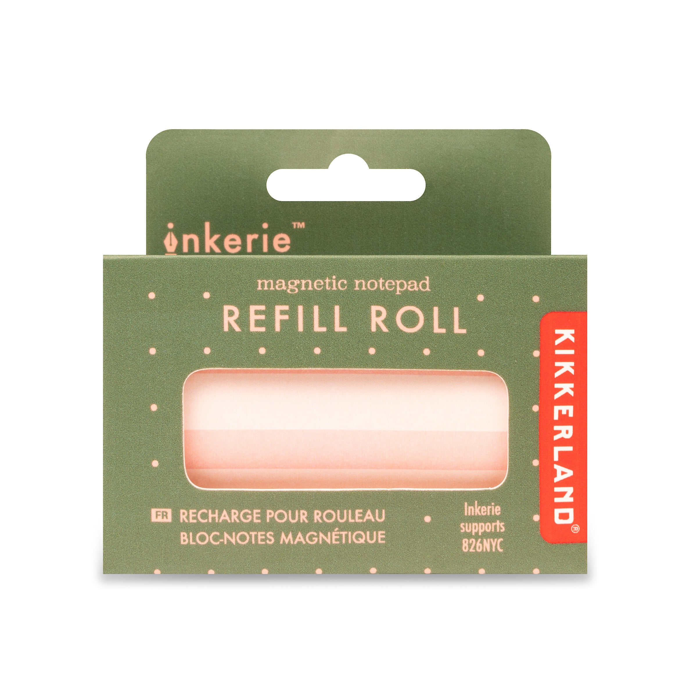 Inkerie Magnetic Notepad Refill Roll – Kikkerland Design Inc