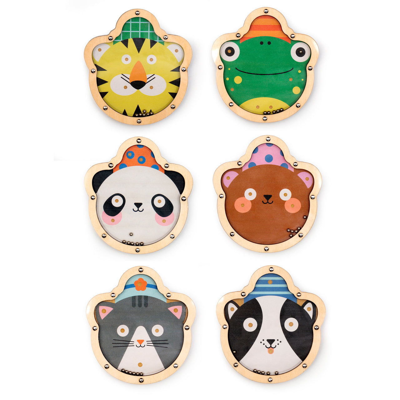 Kidoki Double Sided Tilt & Roll Puzzle – Kikkerland Design Inc