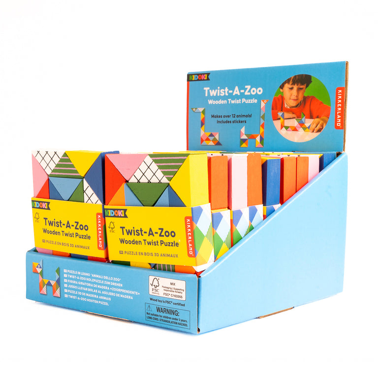 Kidoki Twist-A-Zoo – Kikkerland Design Inc
