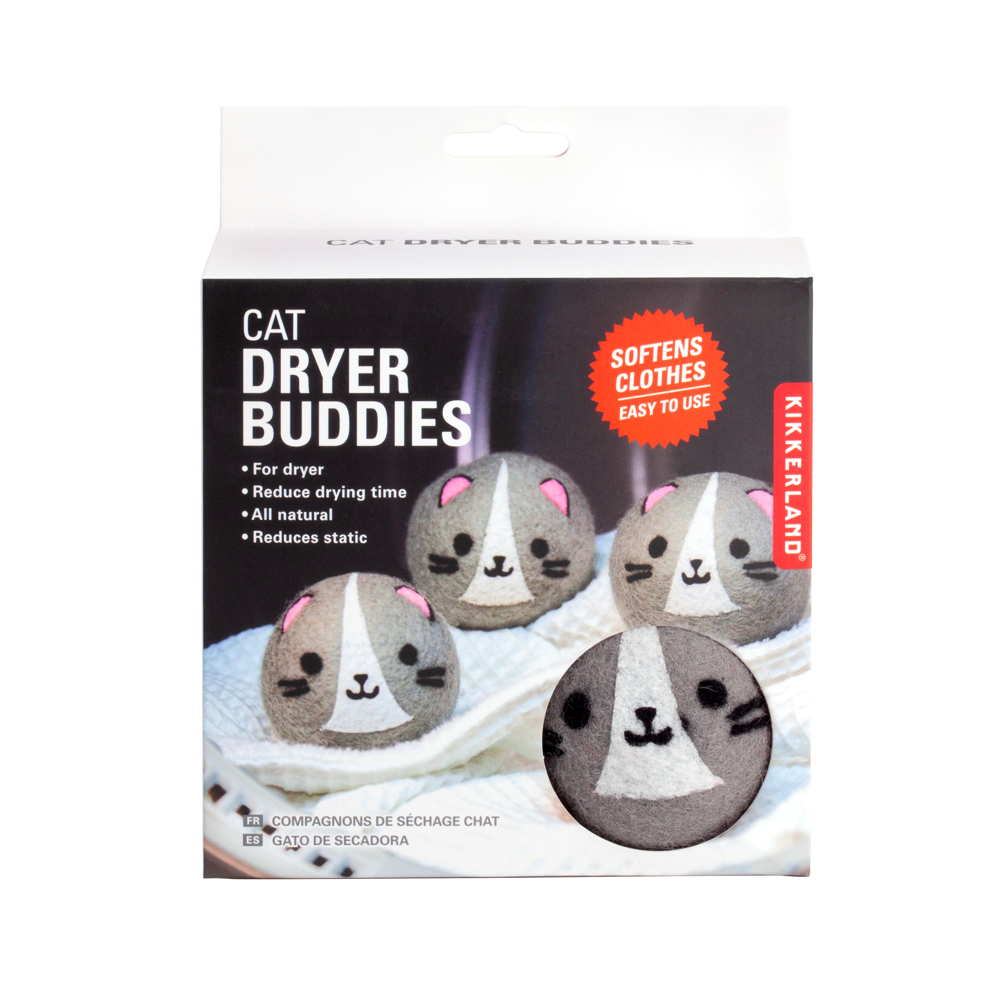 Cat Dryer Buddies – Kikkerland Design Inc