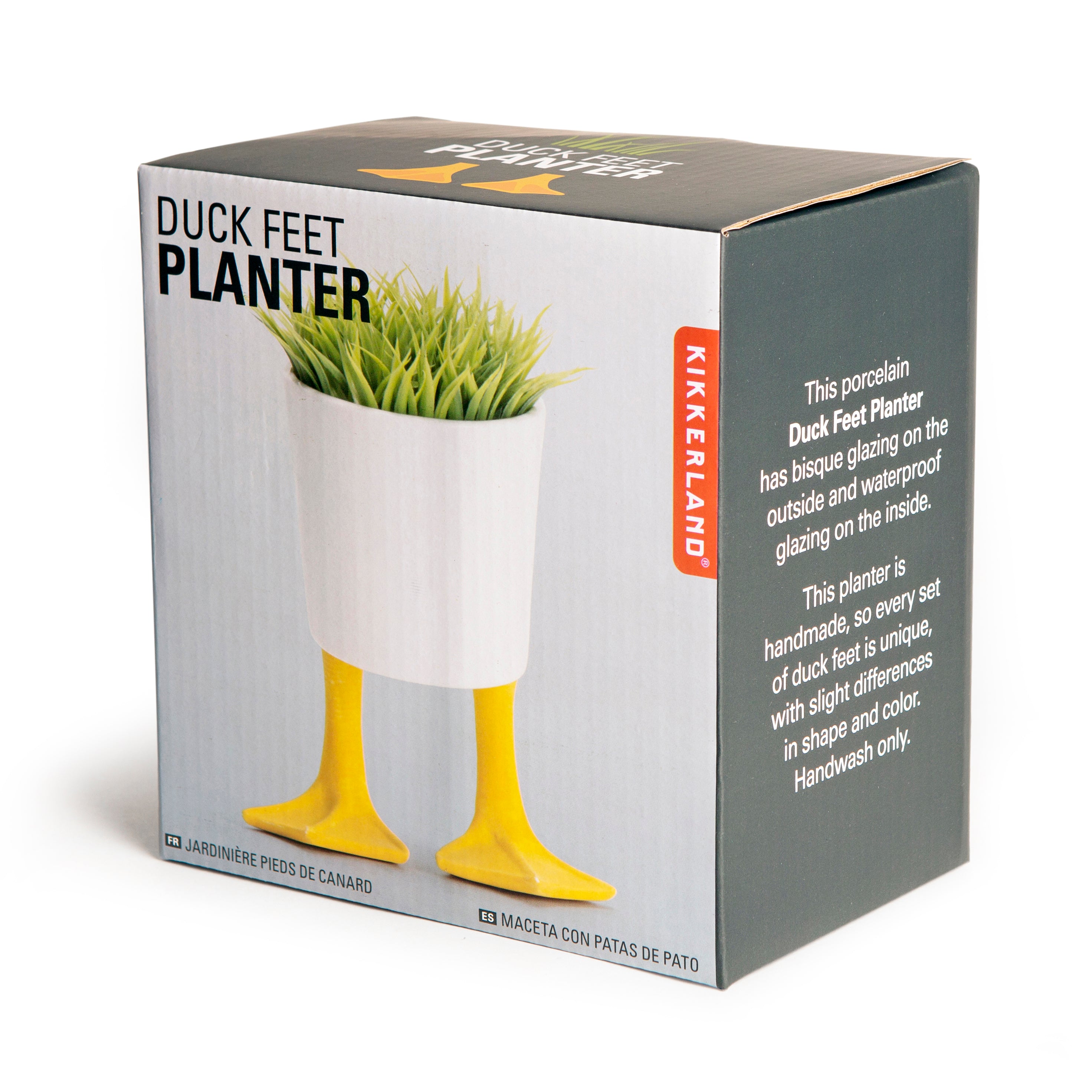 Large Duck Feet Planter – Kikkerland Design Inc