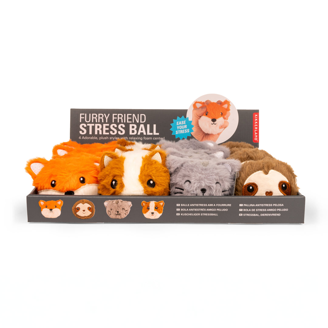 Furry Friends Stress Balls – Kikkerland Design Inc