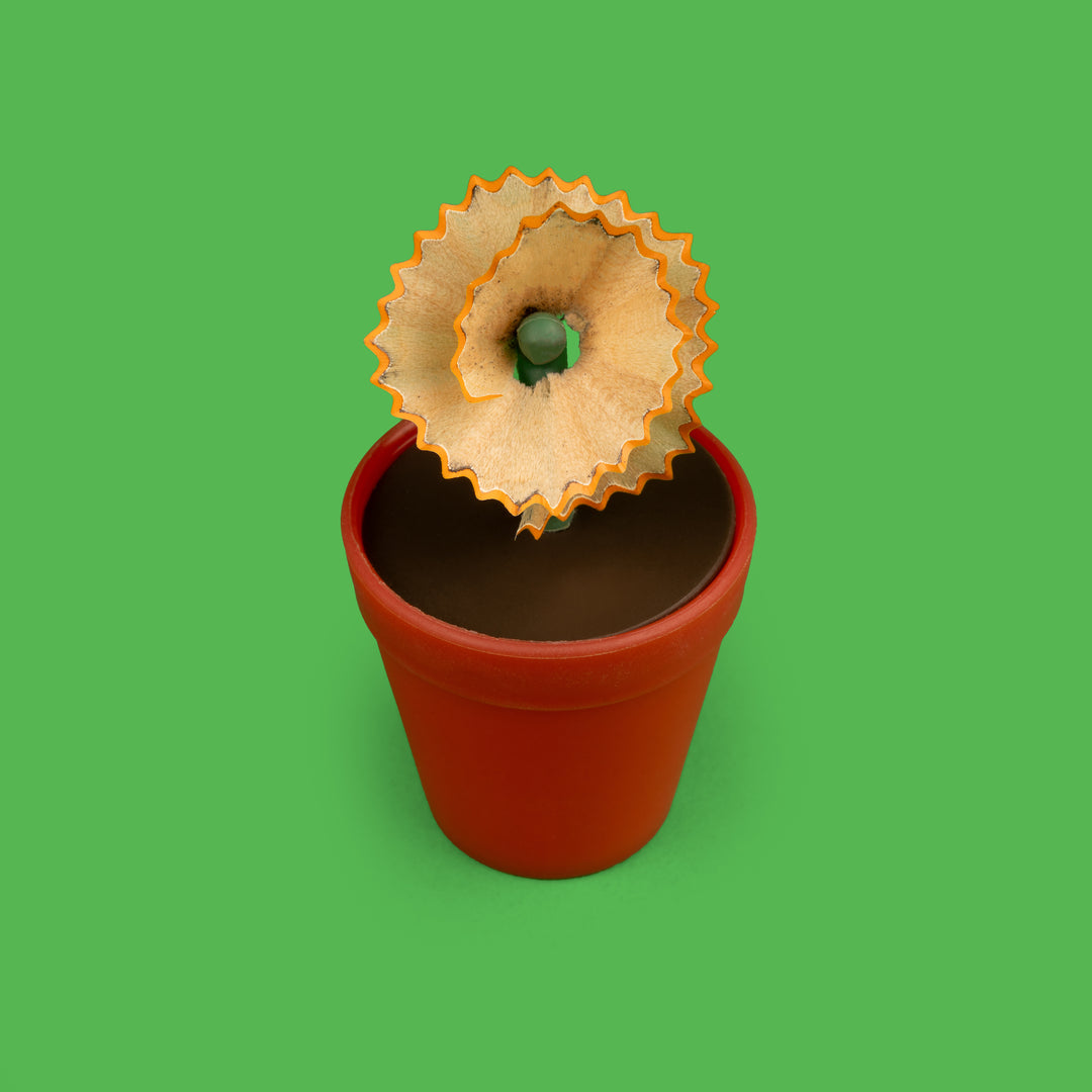 Flower Pot Pencil Sharpener – Kikkerland Design Inc