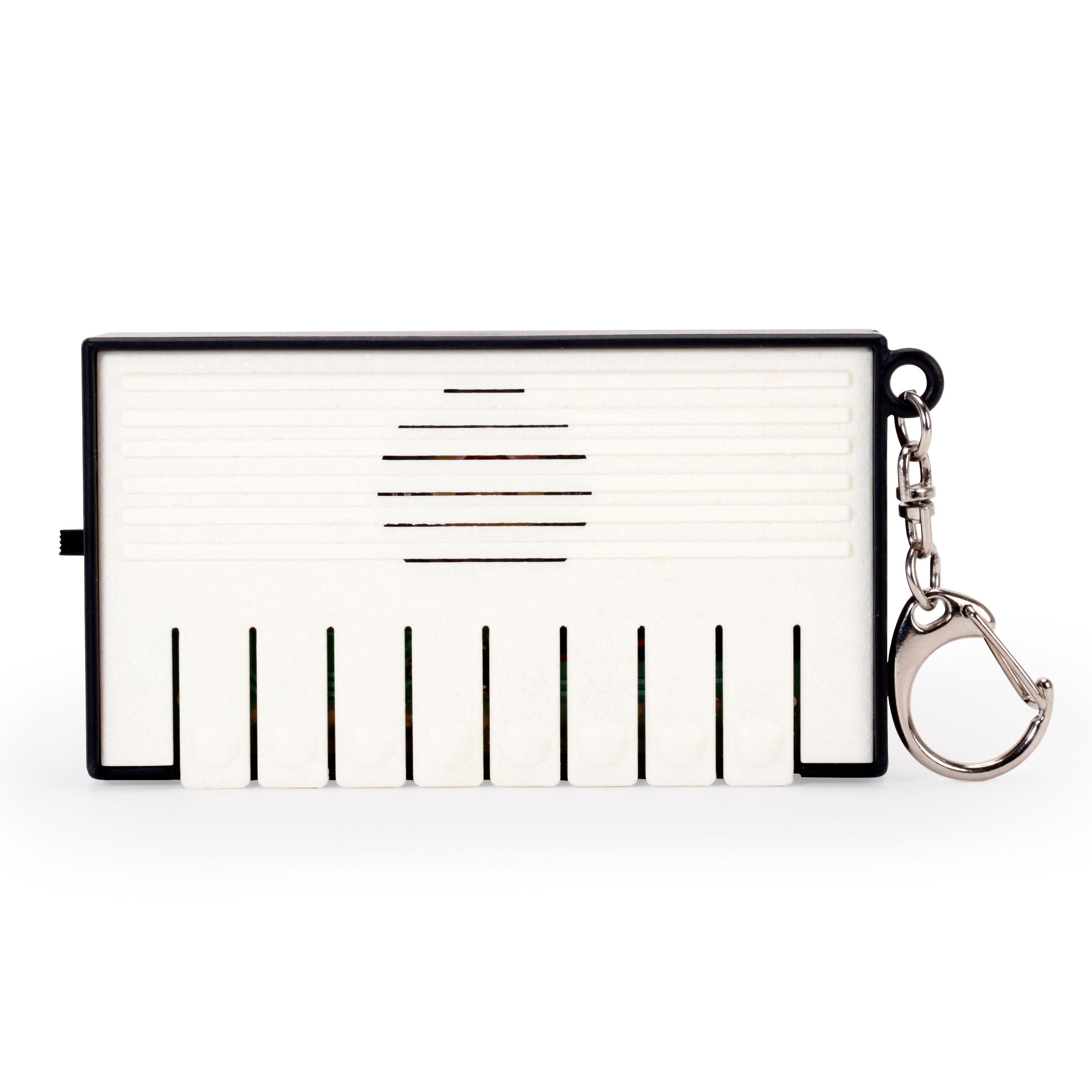 On the Go Mini Piano Keyboard Keychain – Kikkerland Design Inc