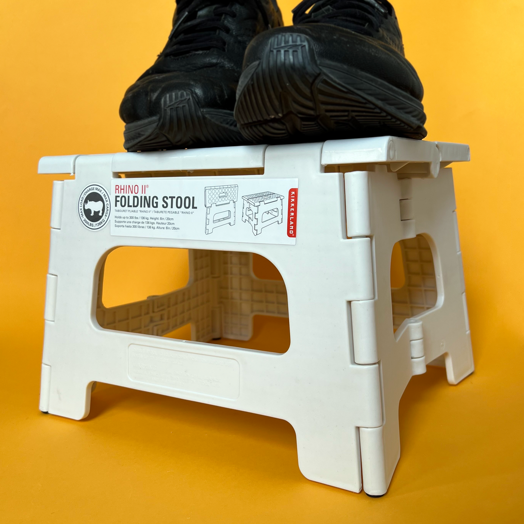 Rhino® II Step Stool White – Kikkerland Design Inc