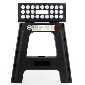 Rhino® II Tall Folding Step Stool Black – Kikkerland Design Inc