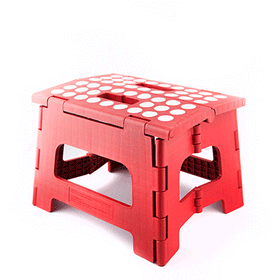 Rhino® II Step Stool Red – Kikkerland Design Inc