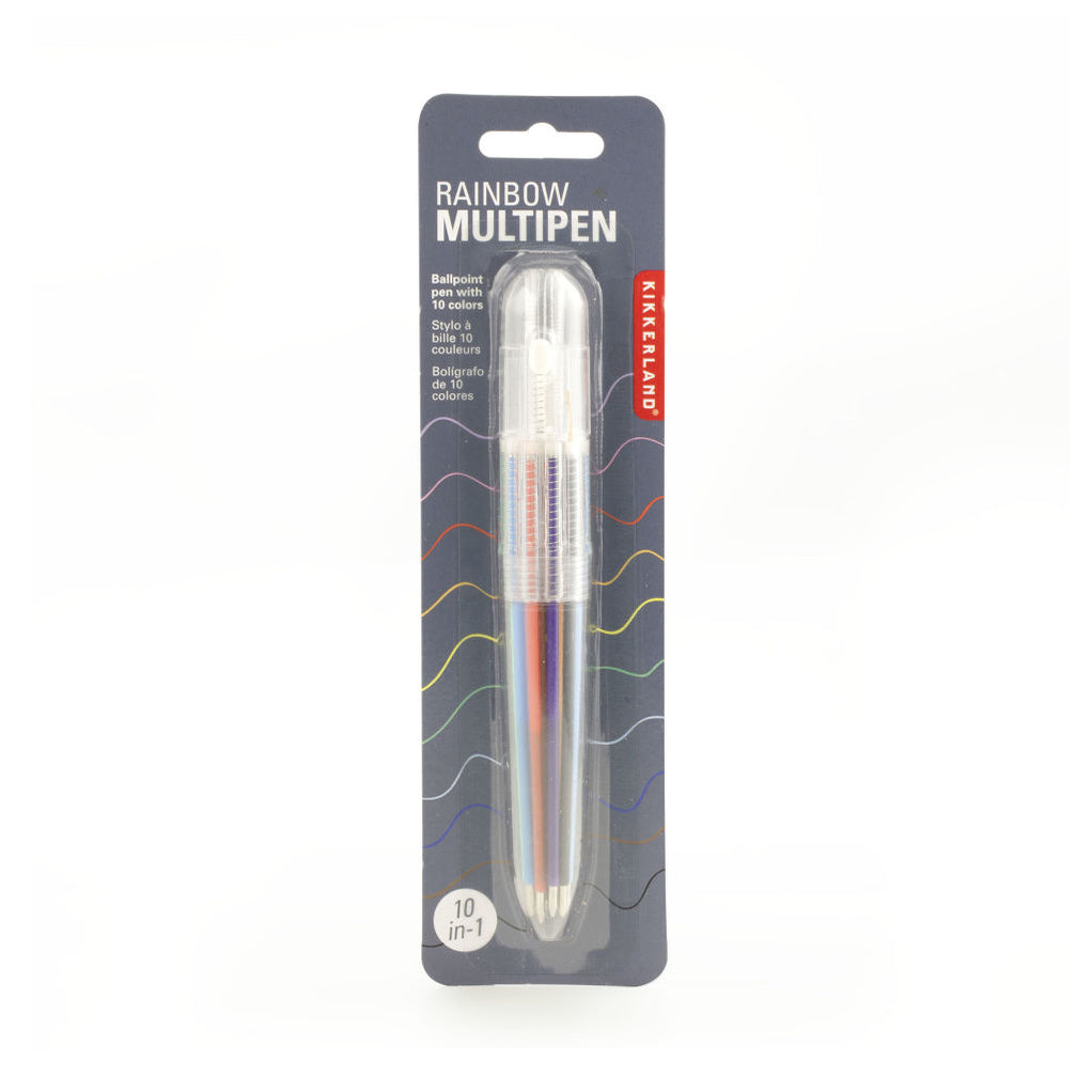 Rainbow 10 In 1 Pen — Kikkerland Design Inc
