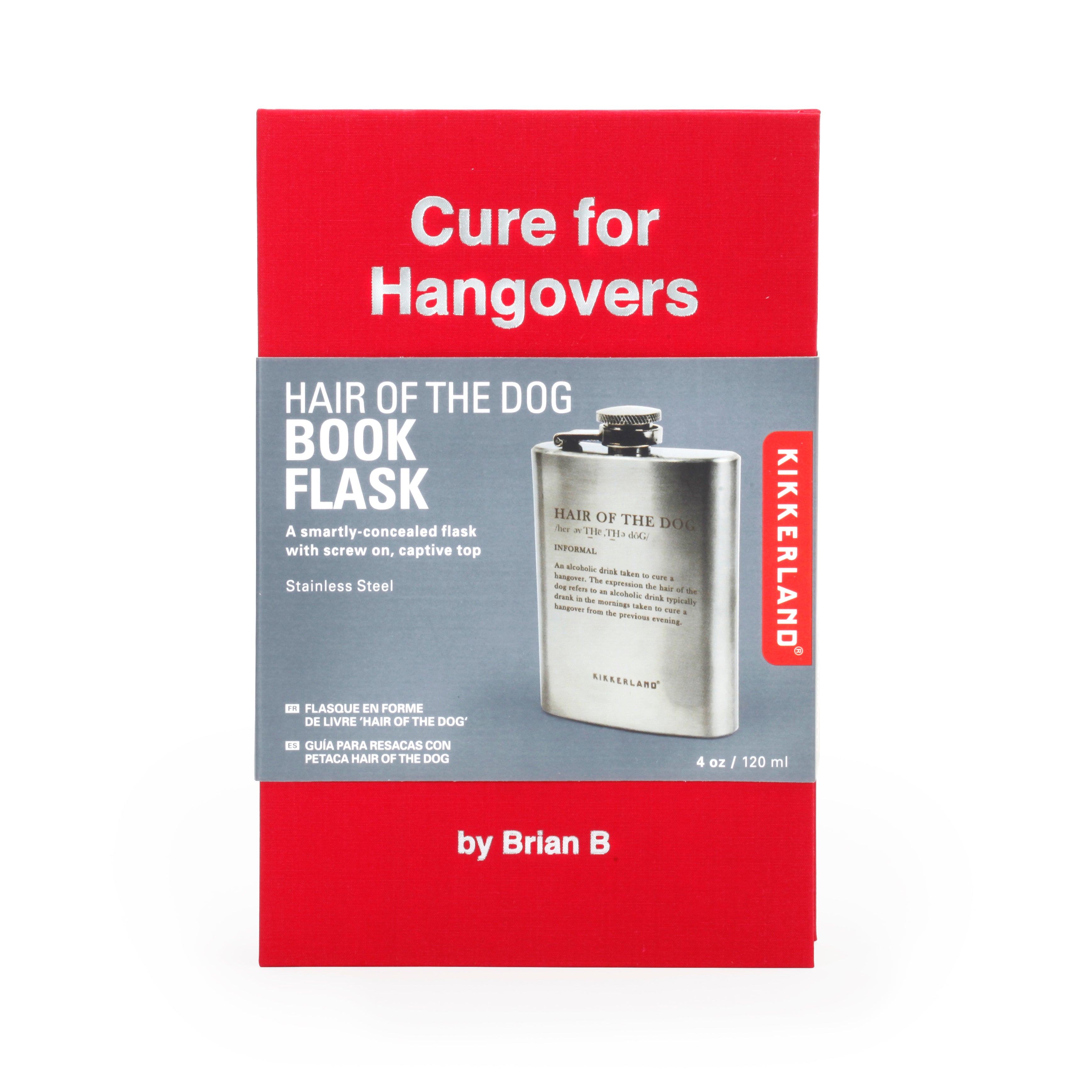 Hair of the Dog Flask – Kikkerland Design Inc