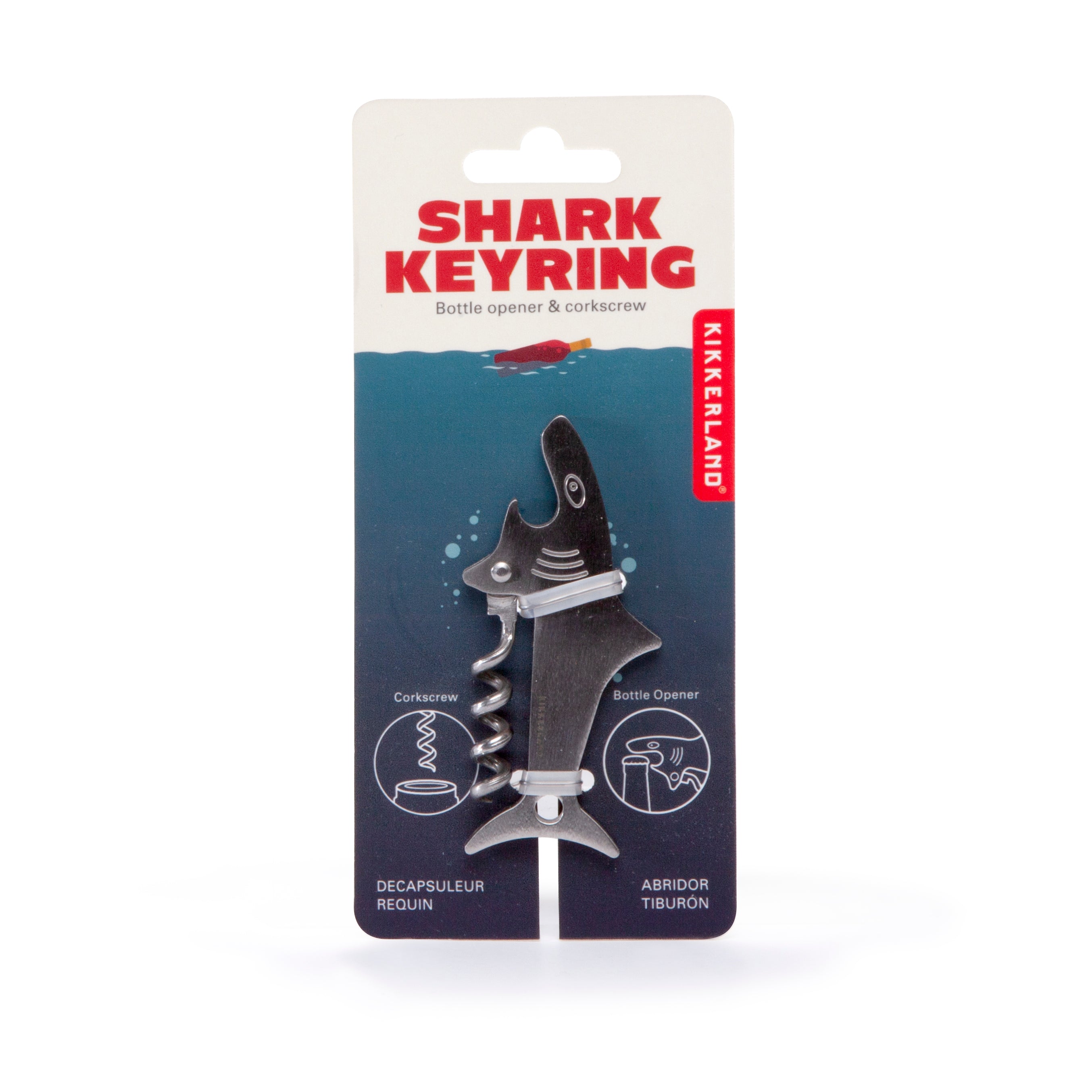 Shark Key Ring – Kikkerland Design Inc
