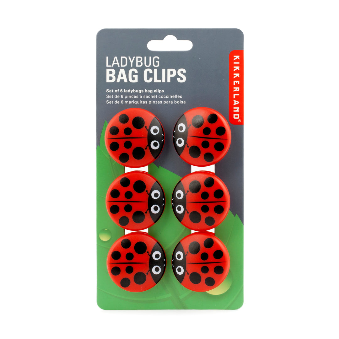 Ladybug Bag Clips – Kikkerland Design Inc