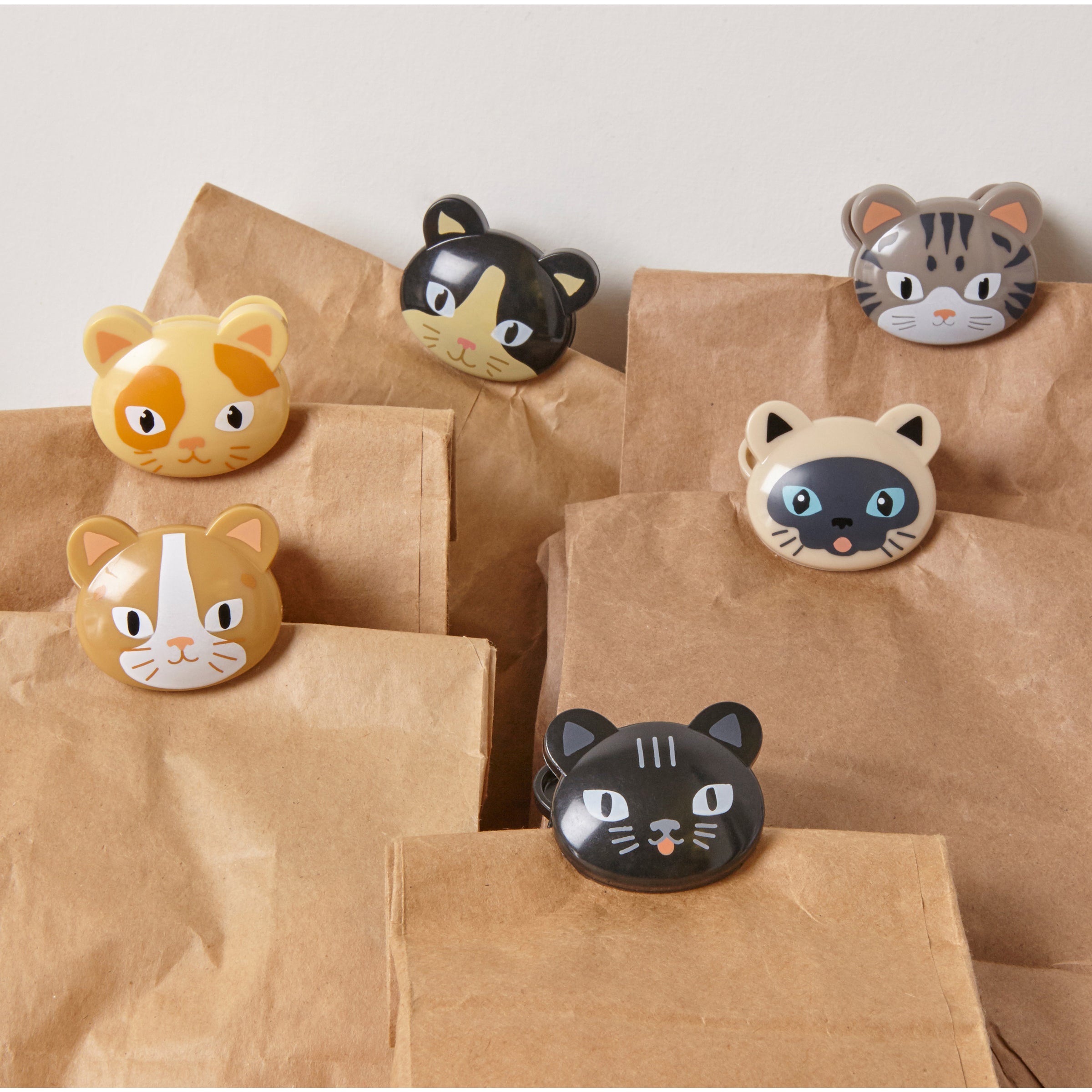 Cat Bag Clips – Kikkerland Design Inc