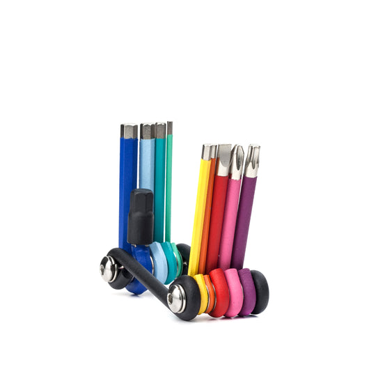 Rainbow Multi-Tool Set – Kikkerland Design Inc