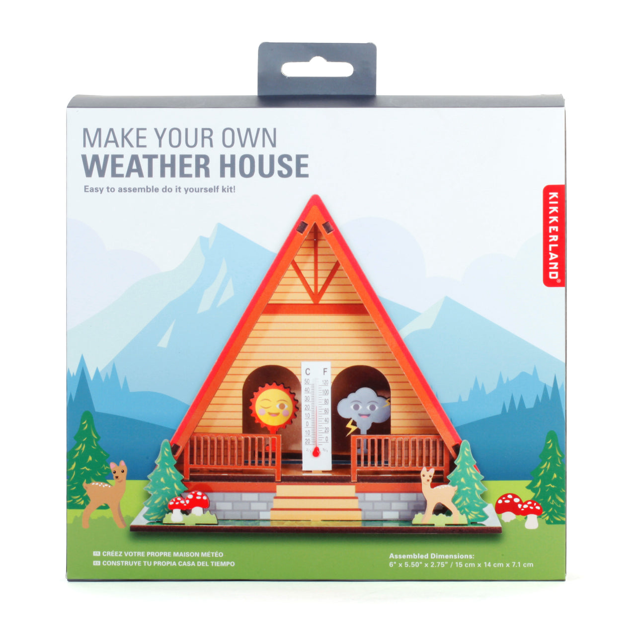 Make Your Own Weather House – Kikkerland Design Inc
