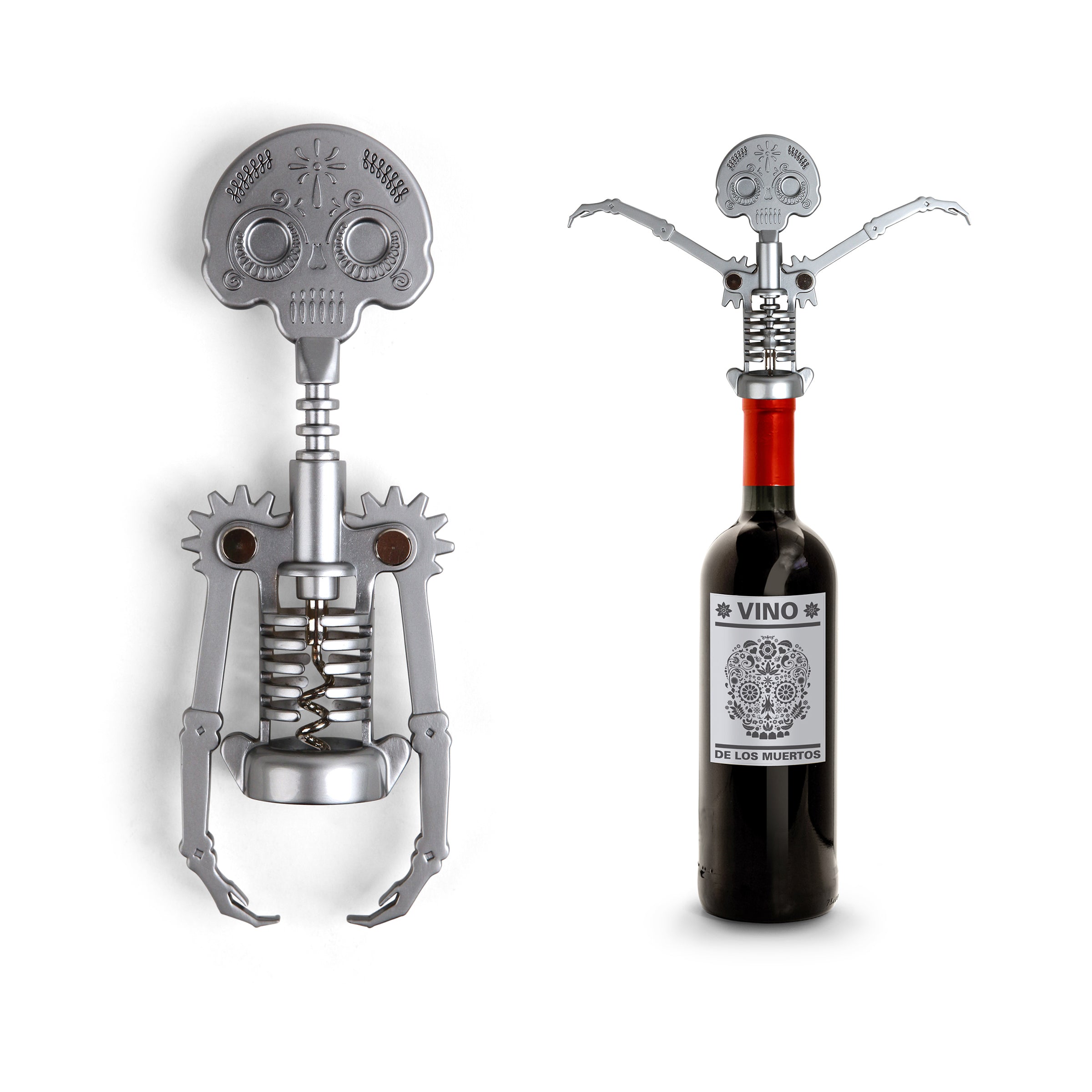 Day of the Dead Corkscrew – Kikkerland Design Inc
