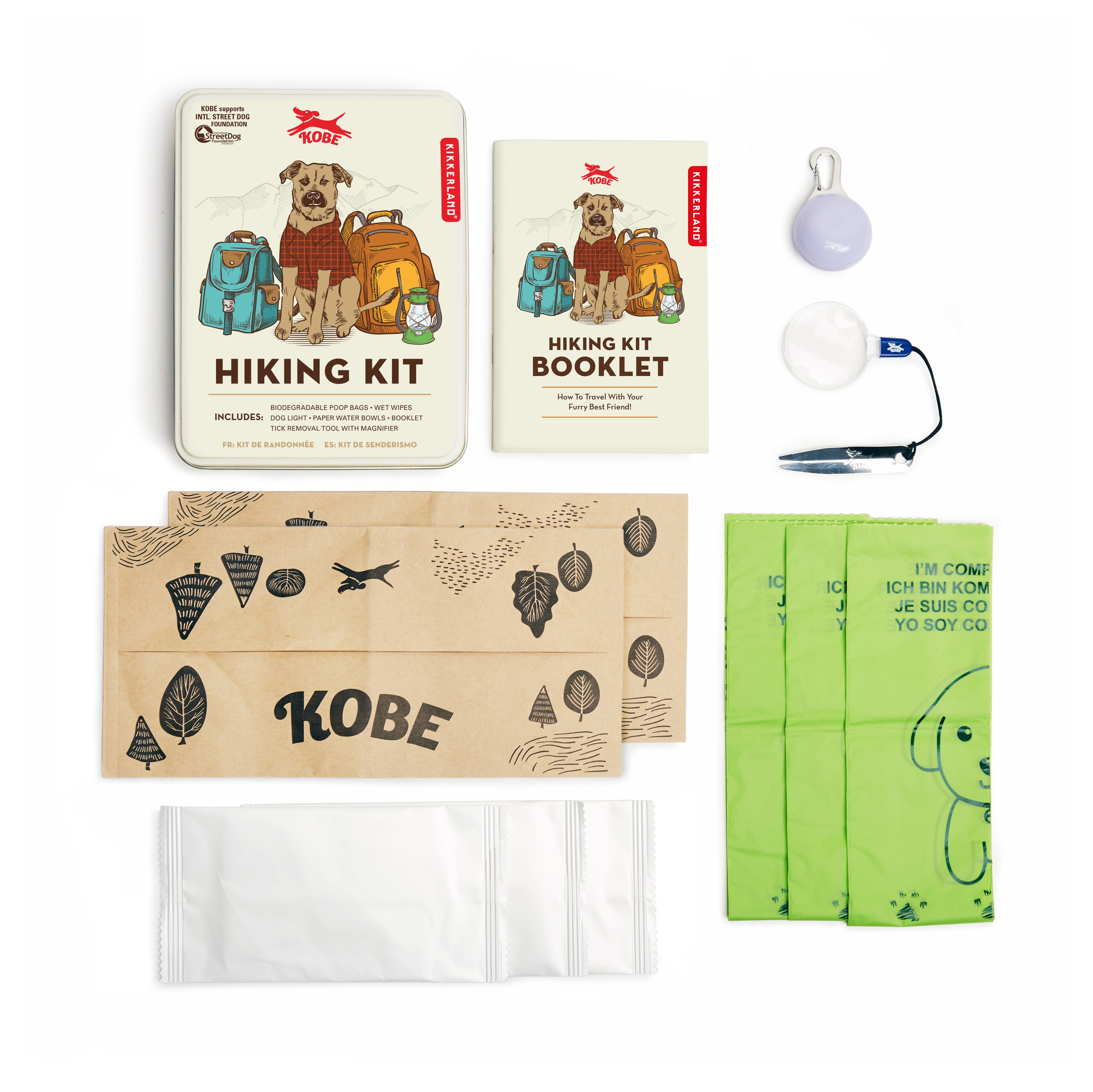 Kobe Hiking Kit – Kikkerland Design Inc