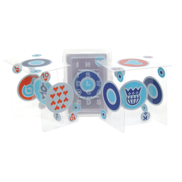 Invisible Playing Cards – Kikkerland Design Inc