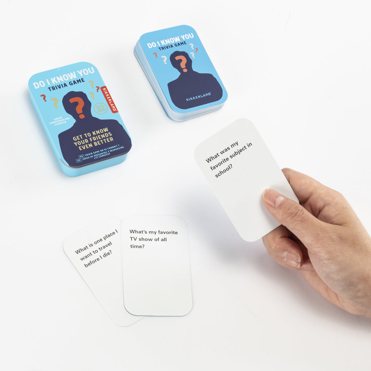 Do I Know You? Trivia Game – Kikkerland Design Inc