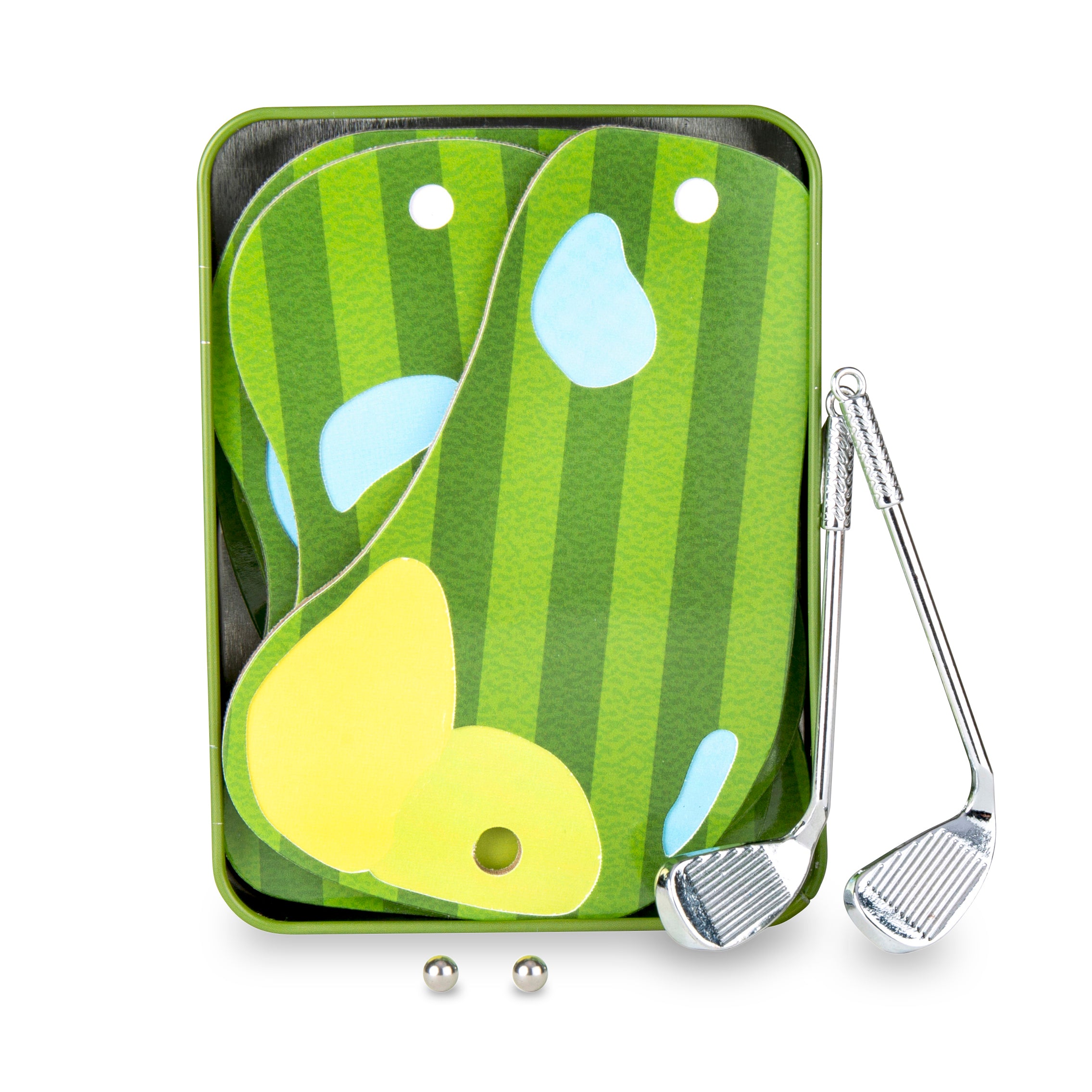 Golf in a Tin – Kikkerland Design Inc