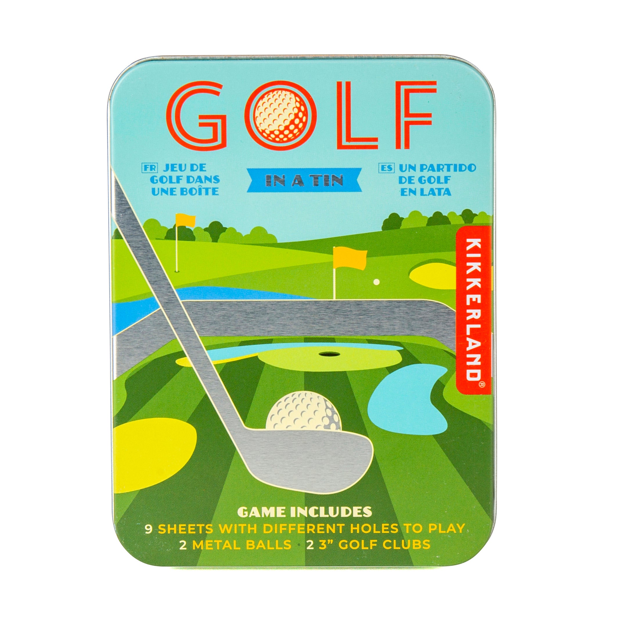 Golf in a tin — Kikkerland Design Inc