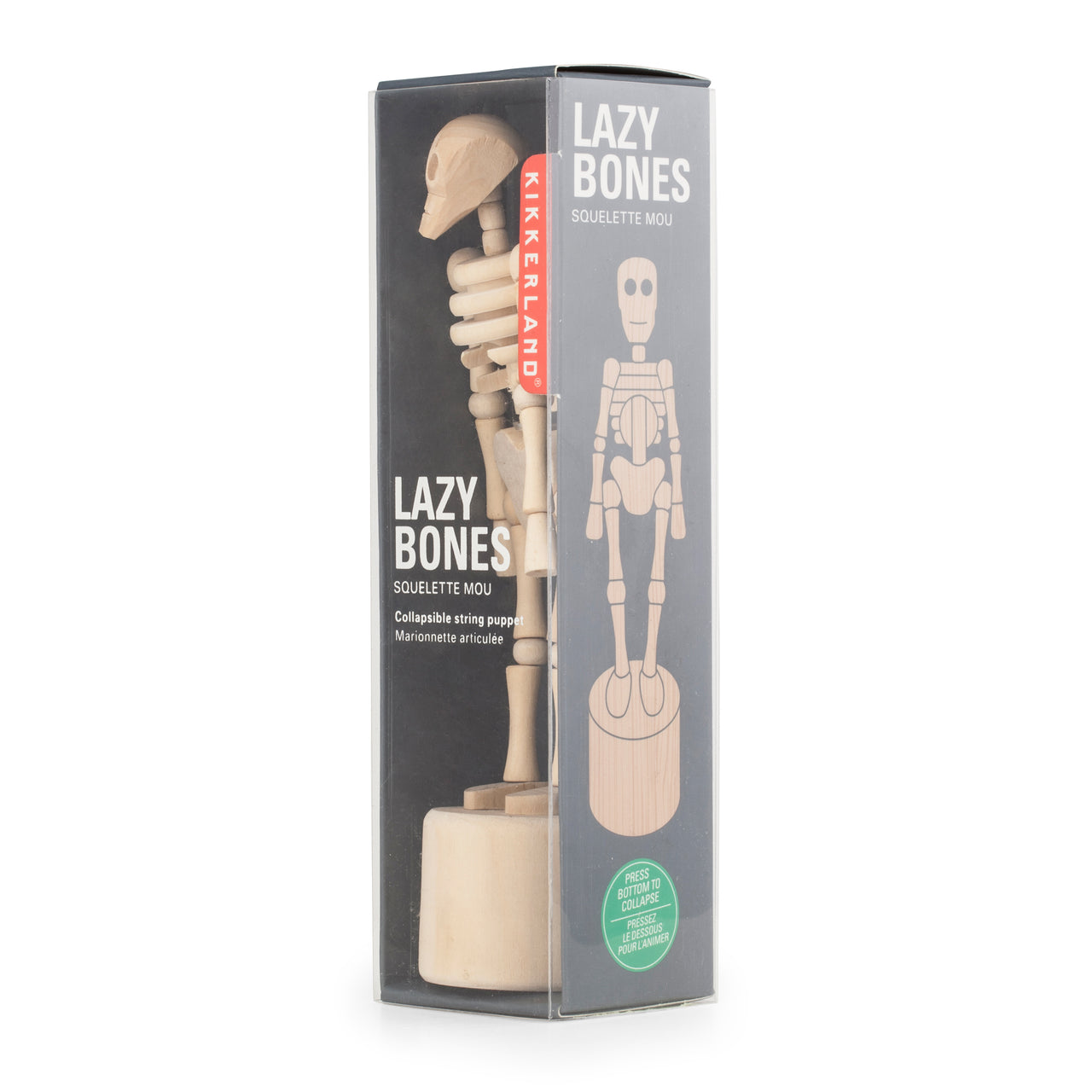 Skeleton Lazy Bones – Kikkerland Design Inc