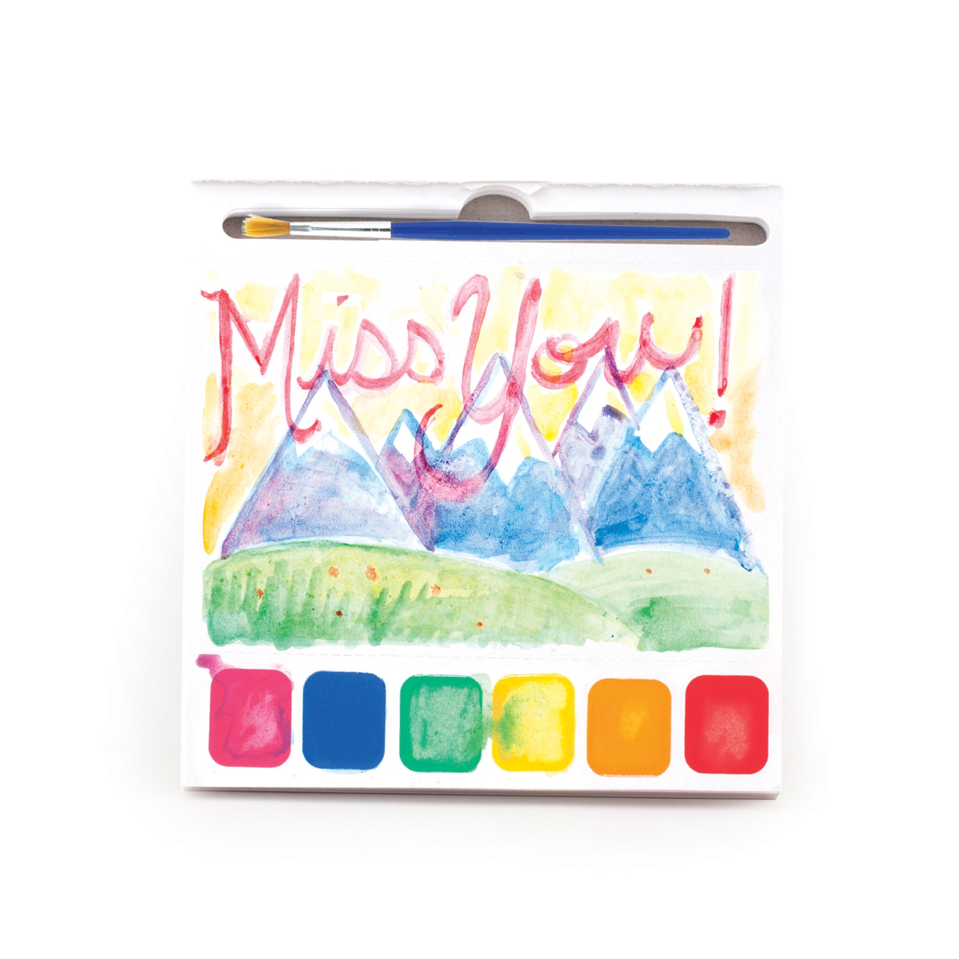 Postcard Paint Book – Kikkerland Design Inc