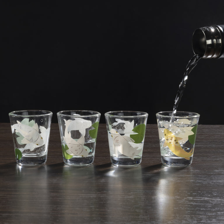 Koi Morph Shot Glasses – Kikkerland Design Inc