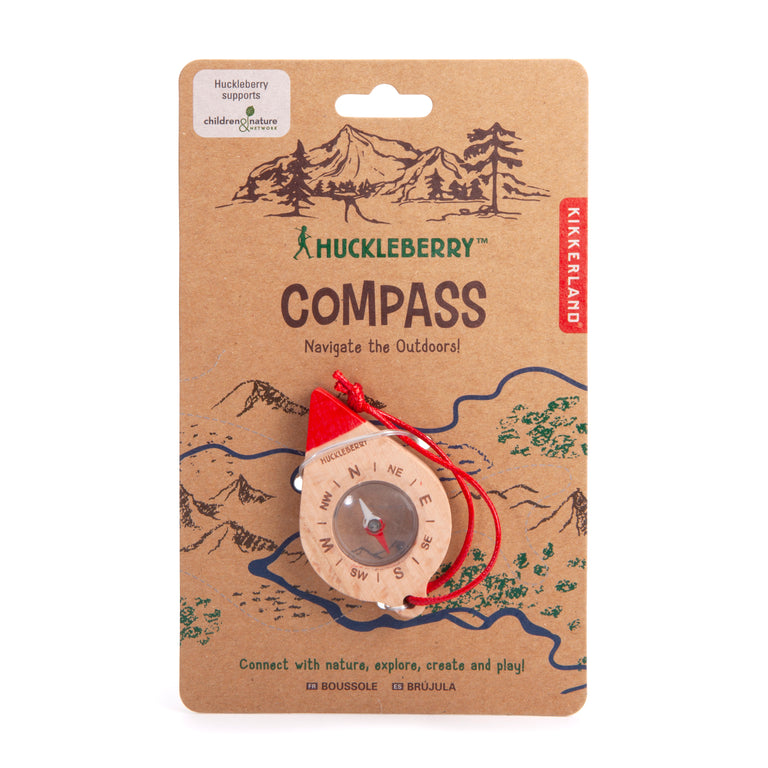 Huckleberry Compass – Kikkerland Design Inc