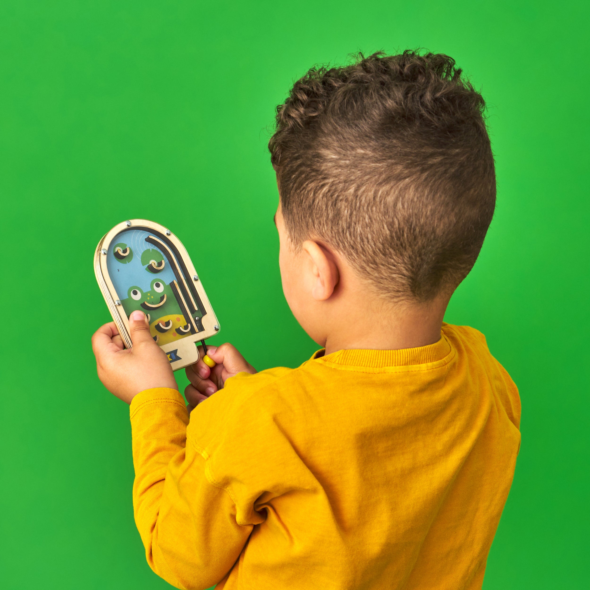 Kidoki Wooden Pinball – Kikkerland Design Inc