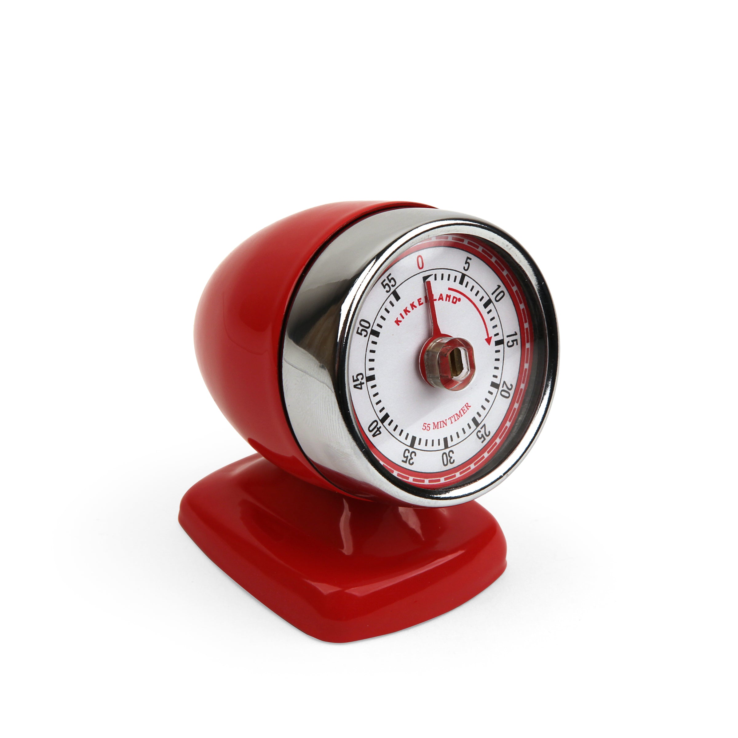 Vintage Streamline Kitchen Timer + Red – Kikkerland Design Inc