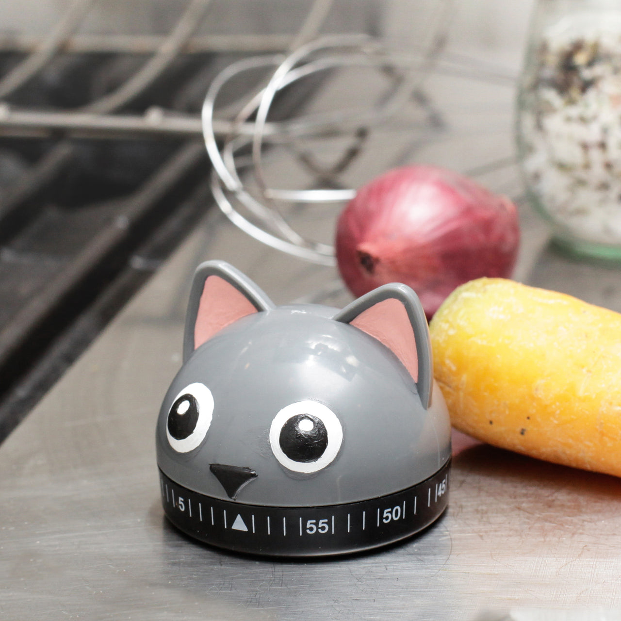 Kitchen Timer Cat – Kikkerland Design Inc