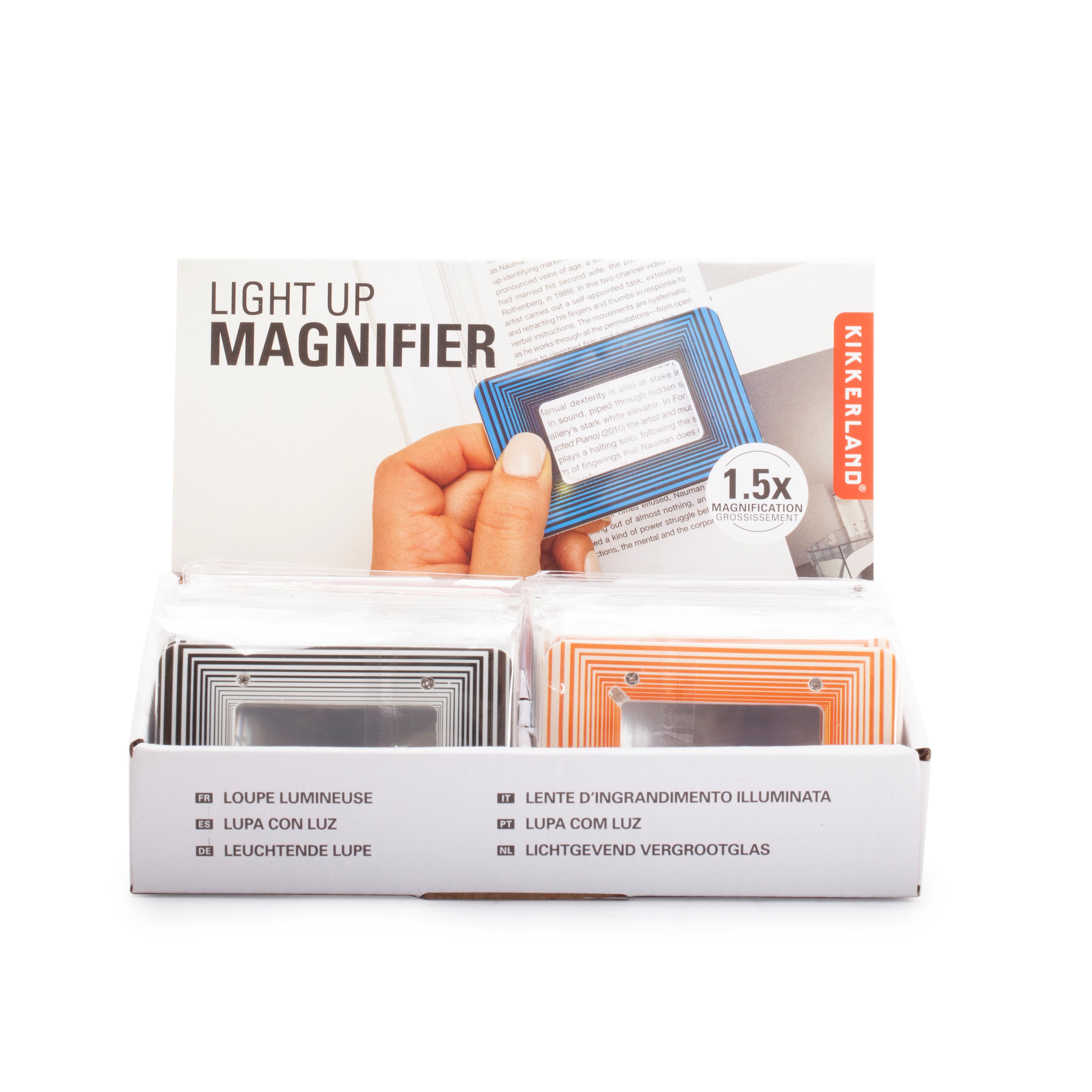 Light Up Magnifier – Kikkerland Design Inc