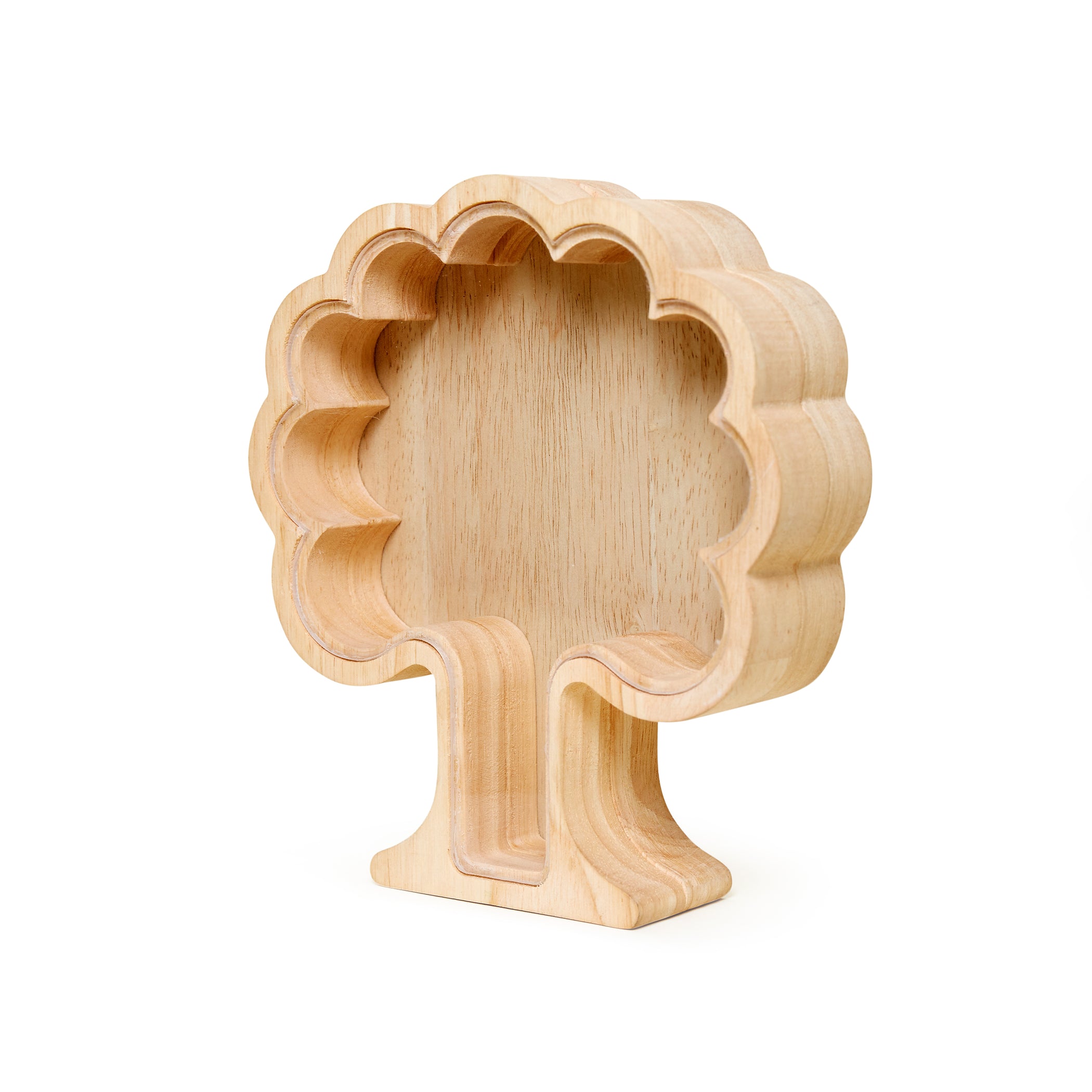 Wooden Savings Money Tree Coin Bank, Piggy Bank — Kikkerland Design Inc