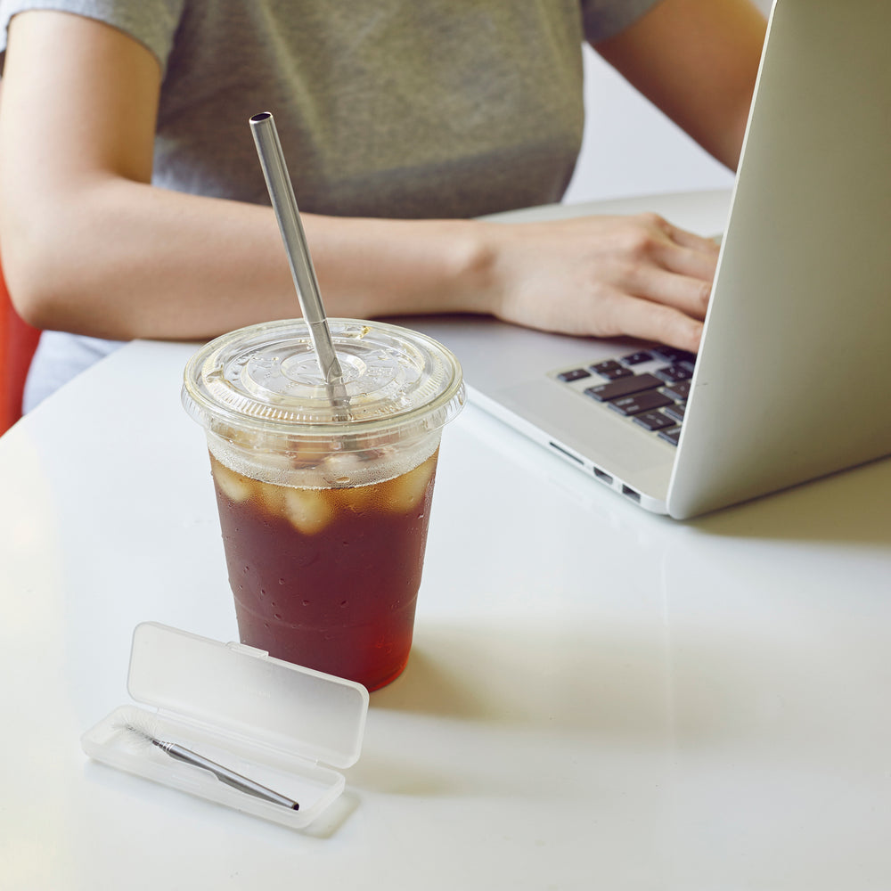 Travel Straw Set — Kikkerland Design Inc