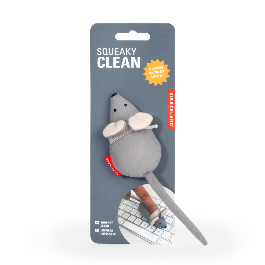 Squeaky Clean Mouse – Kikkerland Design Inc